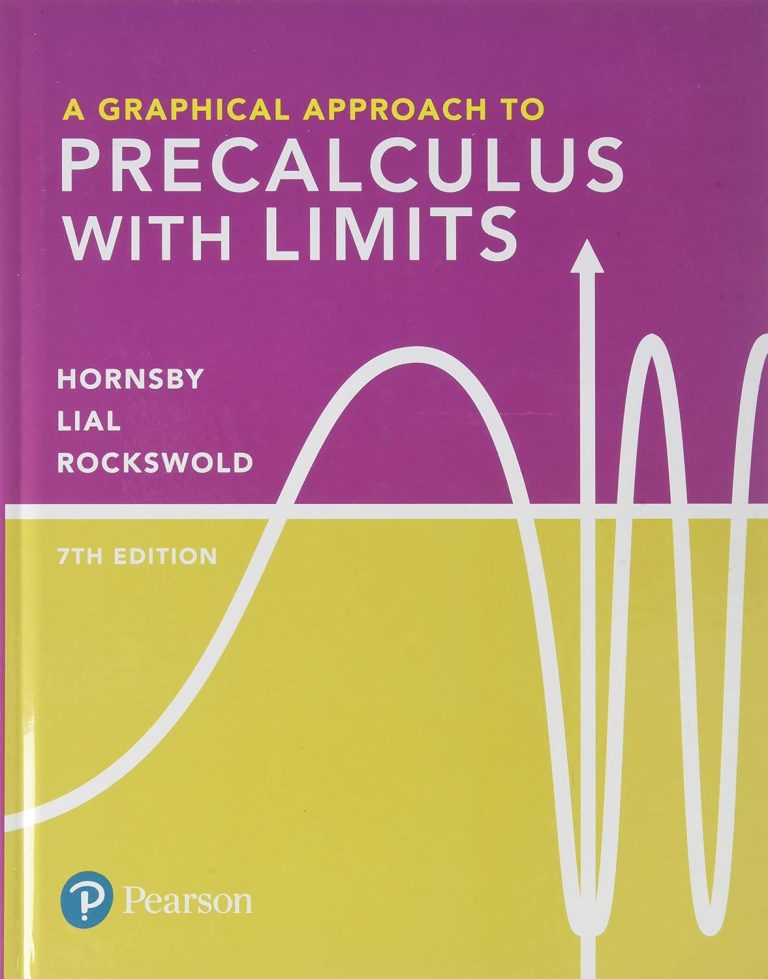 Graphical Approach to Precalculus with Limits (A 7th Edition) – YakiBooki